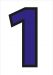Blue Numbers Outline PDF | Printable 0–9 Templates